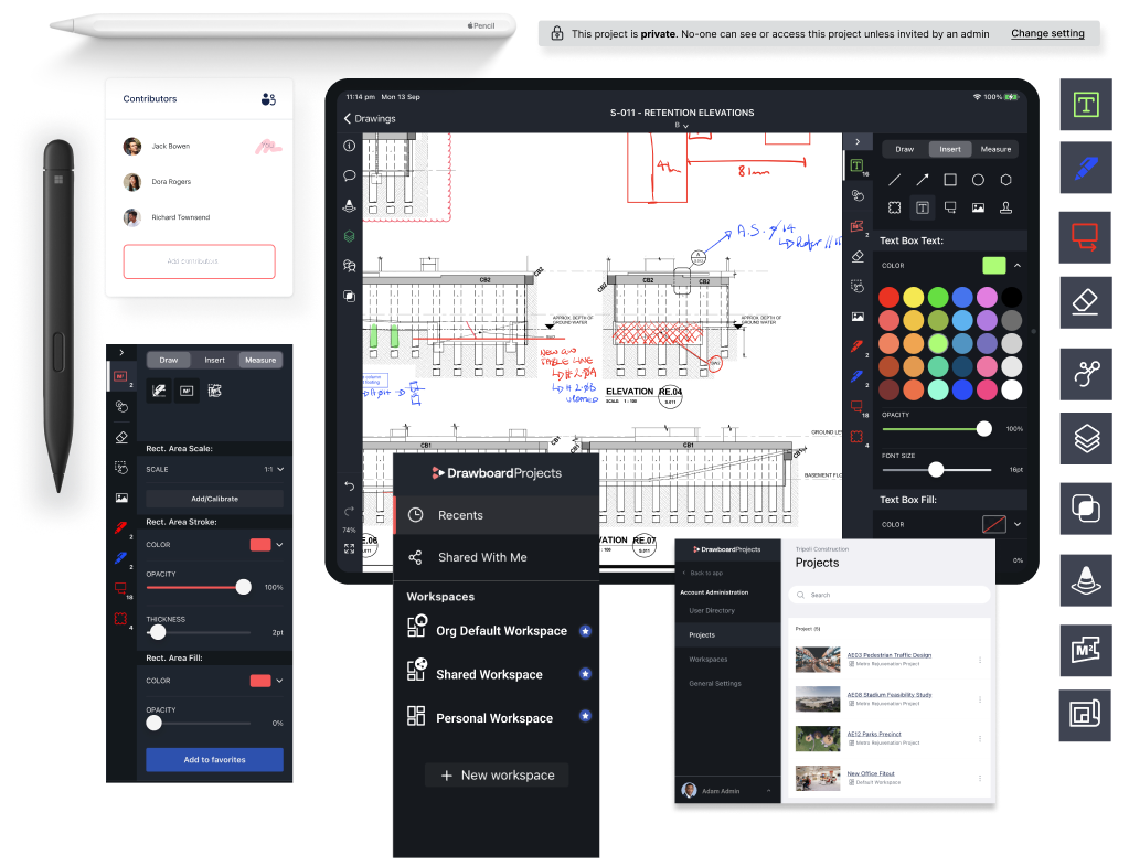 Drawboard - Real-time PDF markup tools.